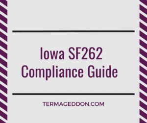 Iowa SF262 - How to comply with Iowa's latest privacy law