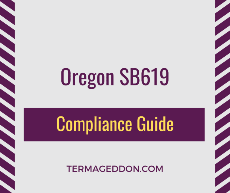 Oregon Consumer Privacy Act Compliance Guide - Termageddon
